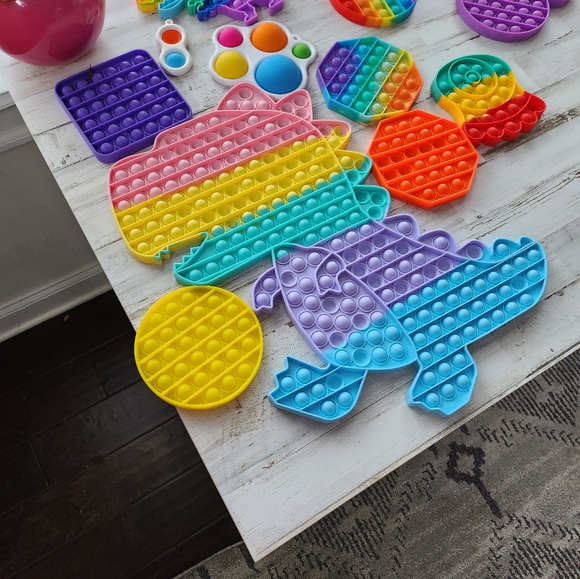 Fidget | Toys | Lot Of Pop Its Fidgets | Poshmark